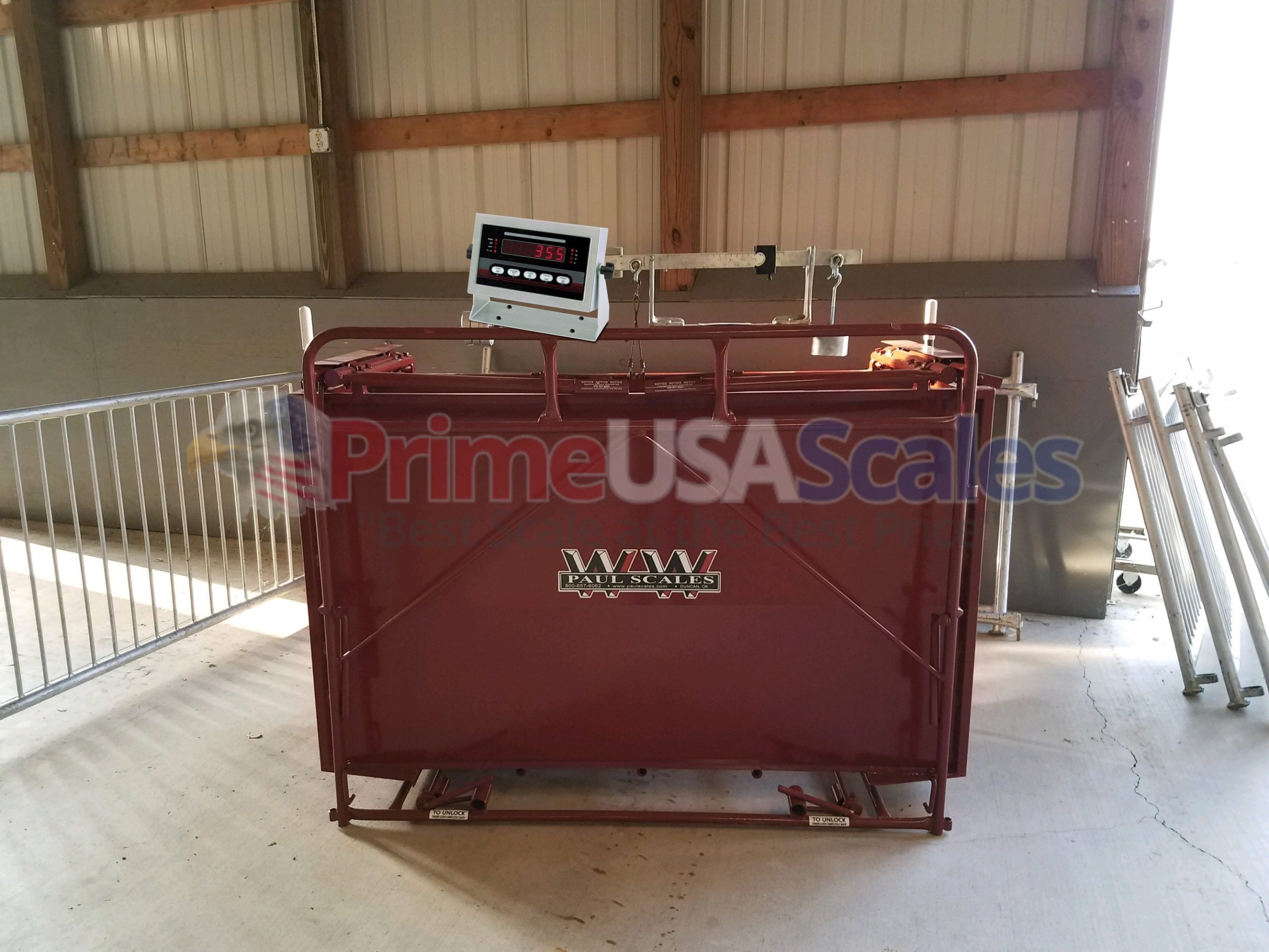 LFT-700S Hog Sheep Crate Scale | Prime USA Scales