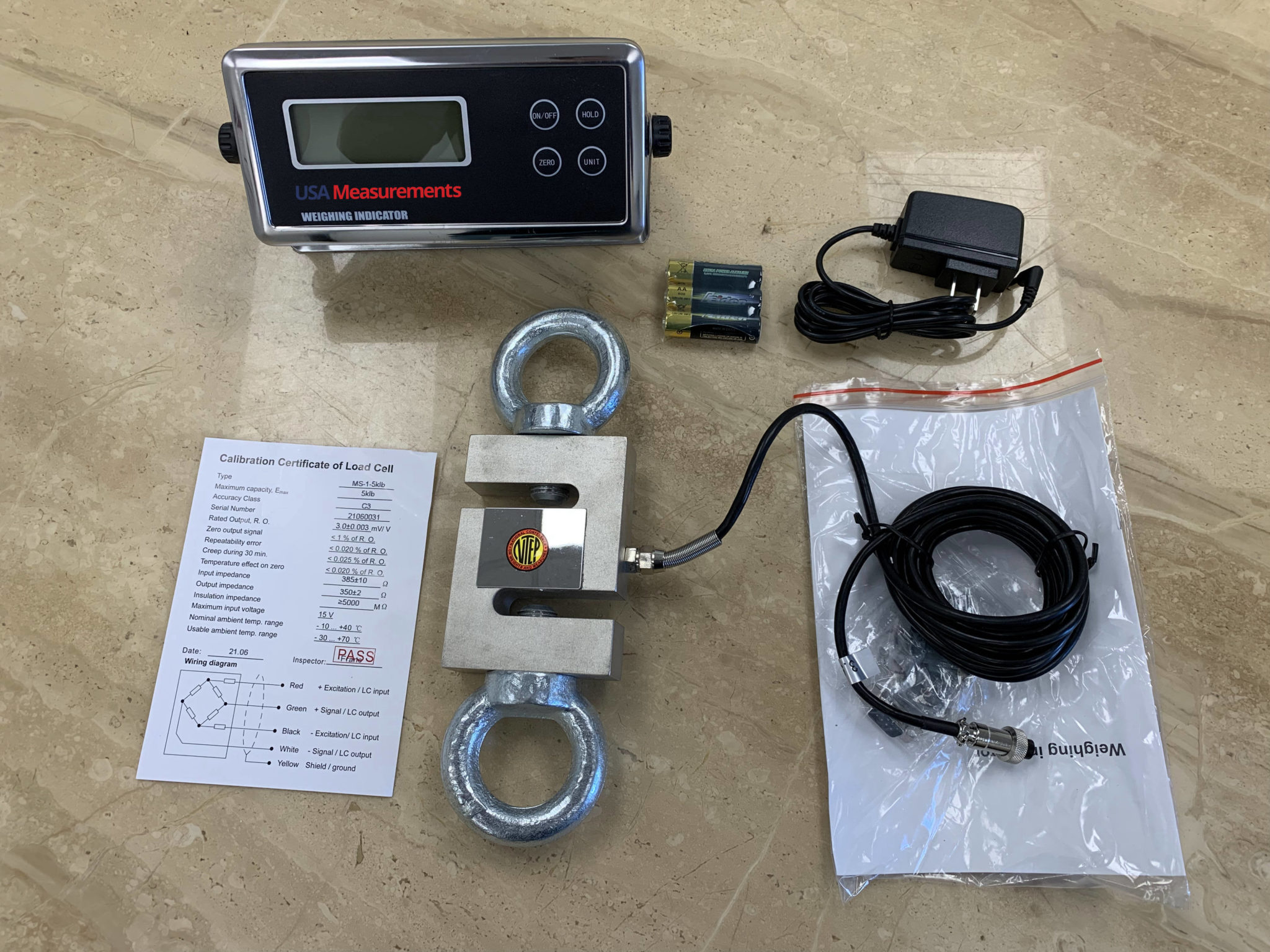 Prime 3000lb / 0.5lb Industrial Crane Scale|Prime USA Scales