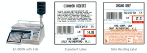 CAS LP-1000NP Label Printing Scales - Prime USA Scales