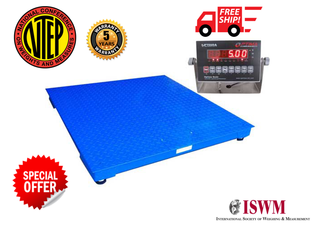 OP-900 48"x48" NTEP Approved Floor Scale - Prime USA Scales