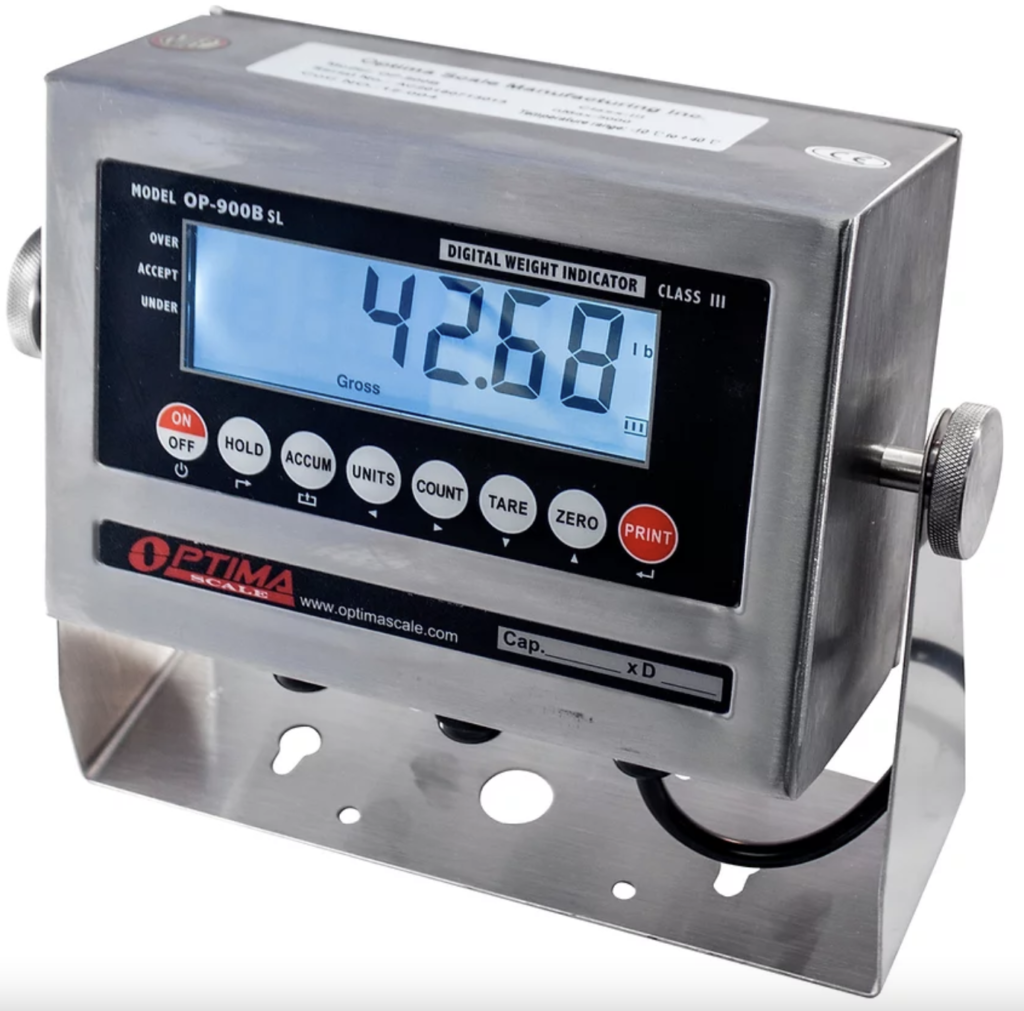 OP-900A-SL or OP-900B-SL Stainless Steel Washdown Indicator - Prime USA ...