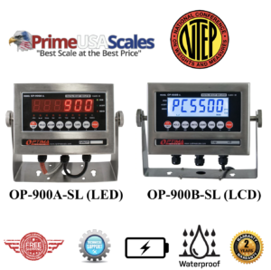 OP-900A-SL or OP-900B-SL Stainless Steel Washdown Indicator - Prime USA ...
