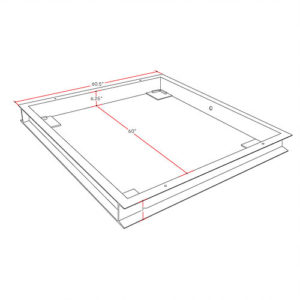 Stainless Steel Pit Frame OP-916-SS-PF - Prime USA Scales