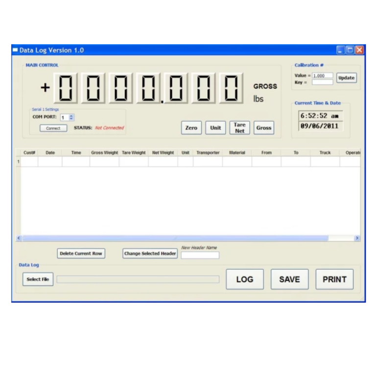 OPPL-S Data Logging Software - Prime USA Scales
