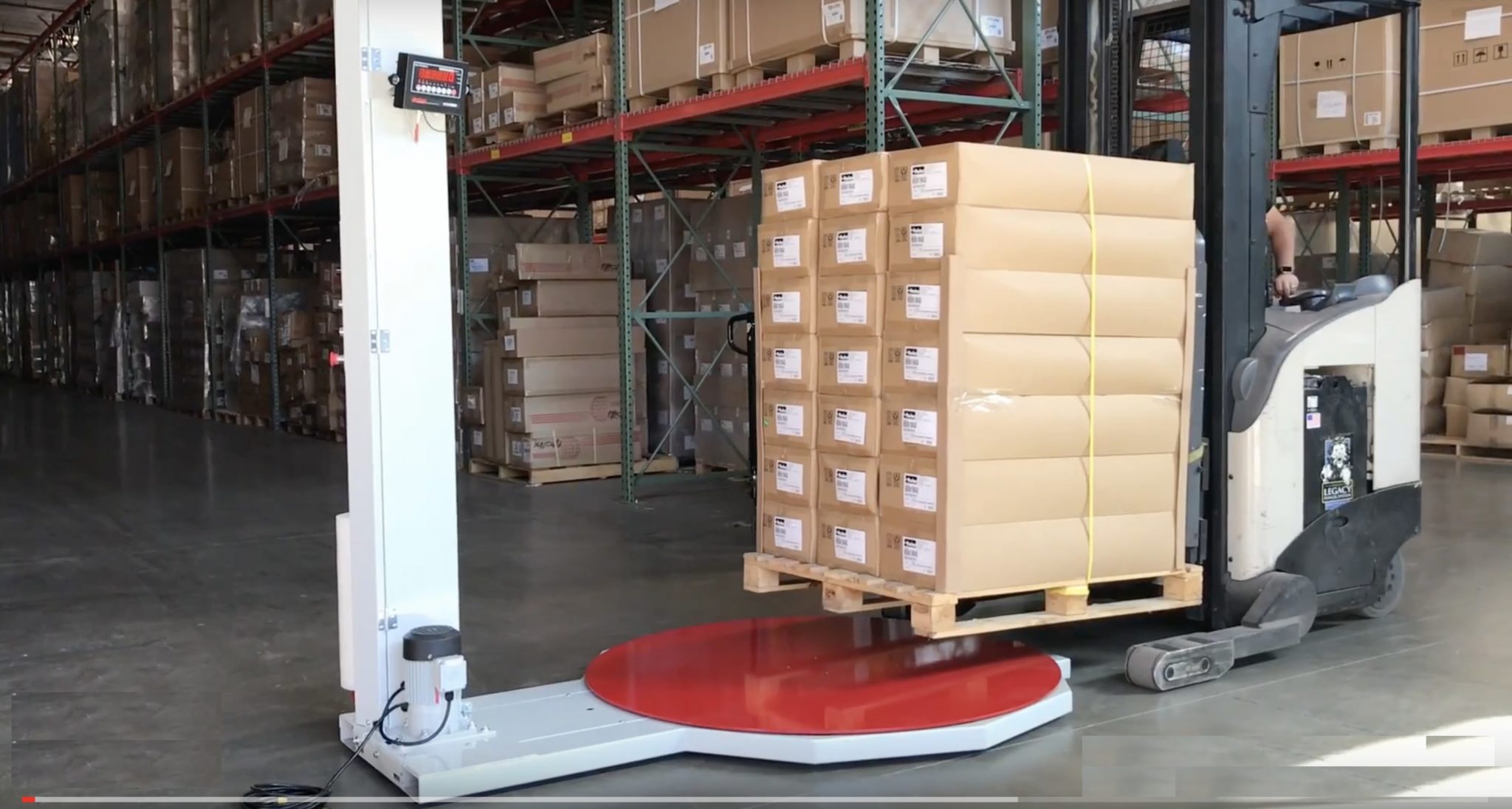 PS-3010SW Pallet Wrapper with Scale - Prime USA Scales