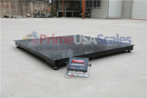 Floor Scale with Bumper Guards - Prime USA Scales