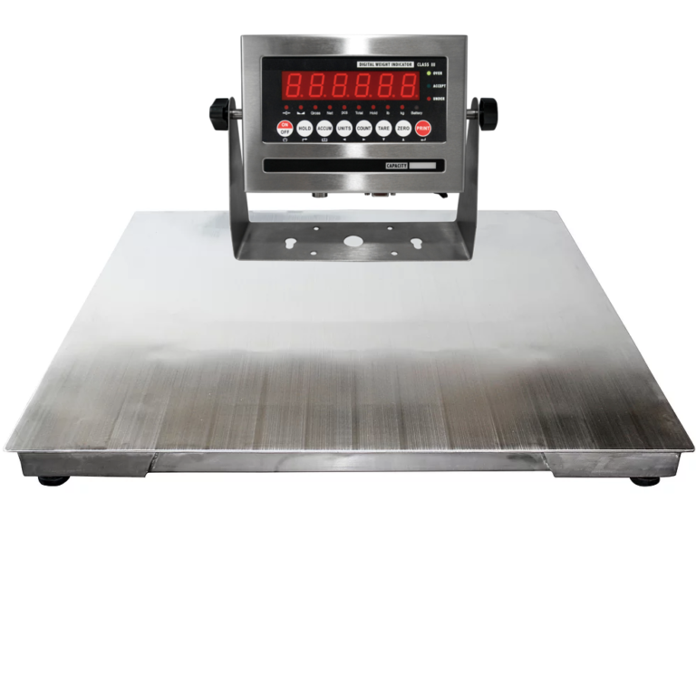 Portable Floor Scale & Frame (Stainless Steel) - Prime USA Scales