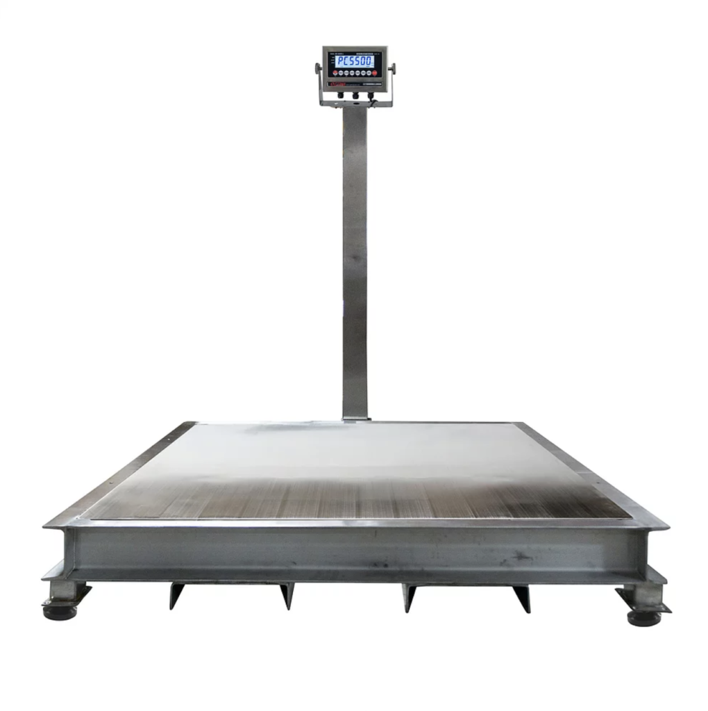 Portable Floor Scale & Frame (Stainless Steel) - Prime USA Scales