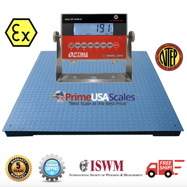 Explosion Proof Scale (Intrinsically Safe) - Prime USA Scales