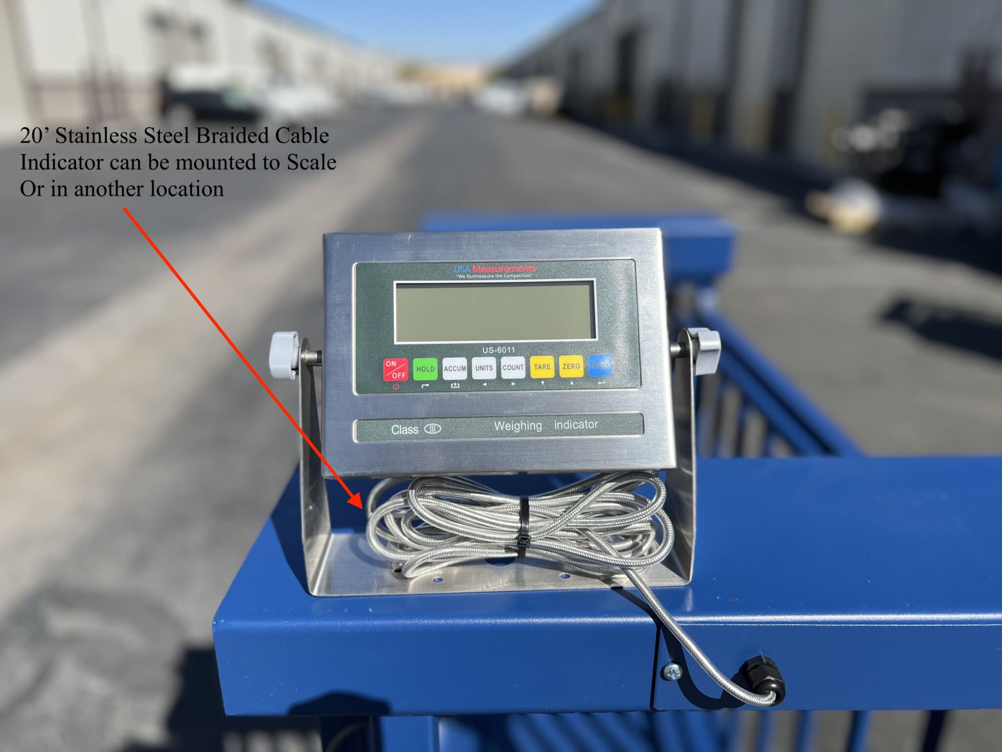 US-BC7120HD "Big Blue" Livestock Scale - Prime USA Scales