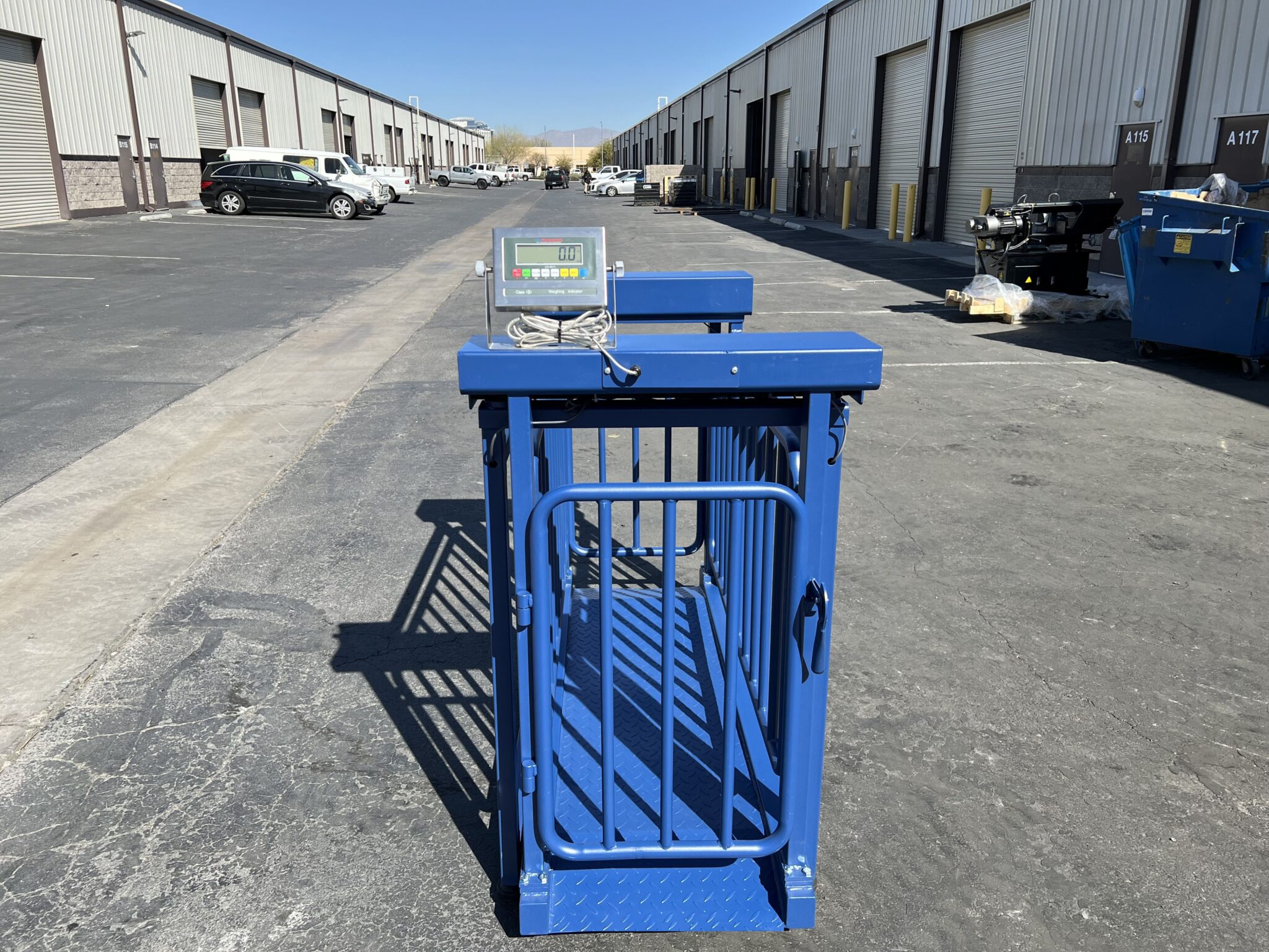 US-BC7120HD "Big Blue" Livestock Scale - Prime USA Scales