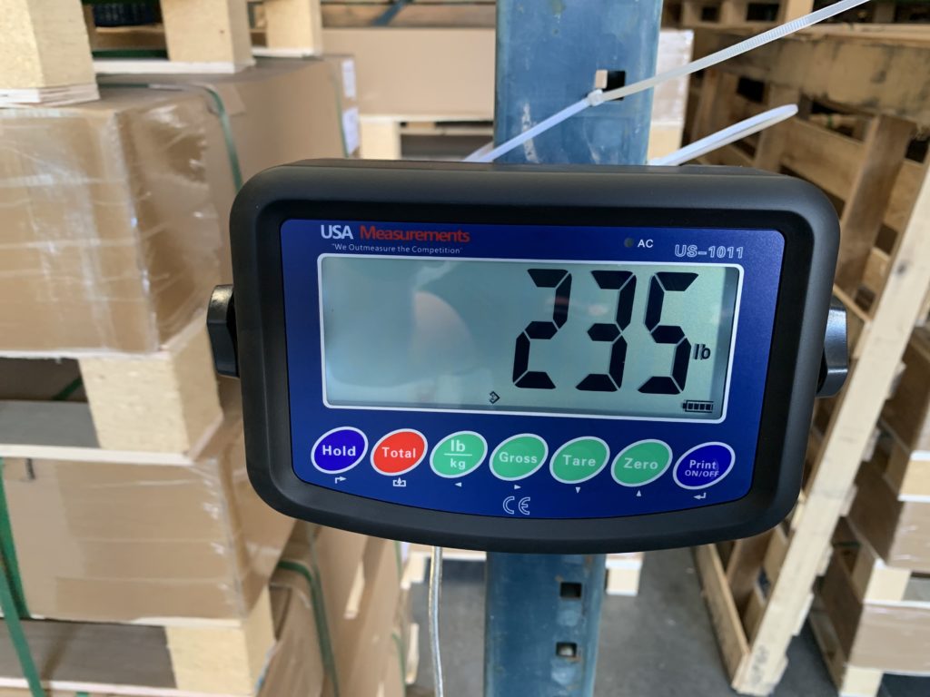 4x4 Floor Scale .05 lb, 0.1 lb, & 0.2 lb High Accuracy - Prime USA Scales