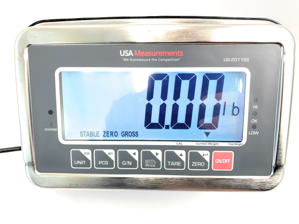 US-2011SS Indicator Stainless Steel NTEP (Legal for trade) - Prime USA ...