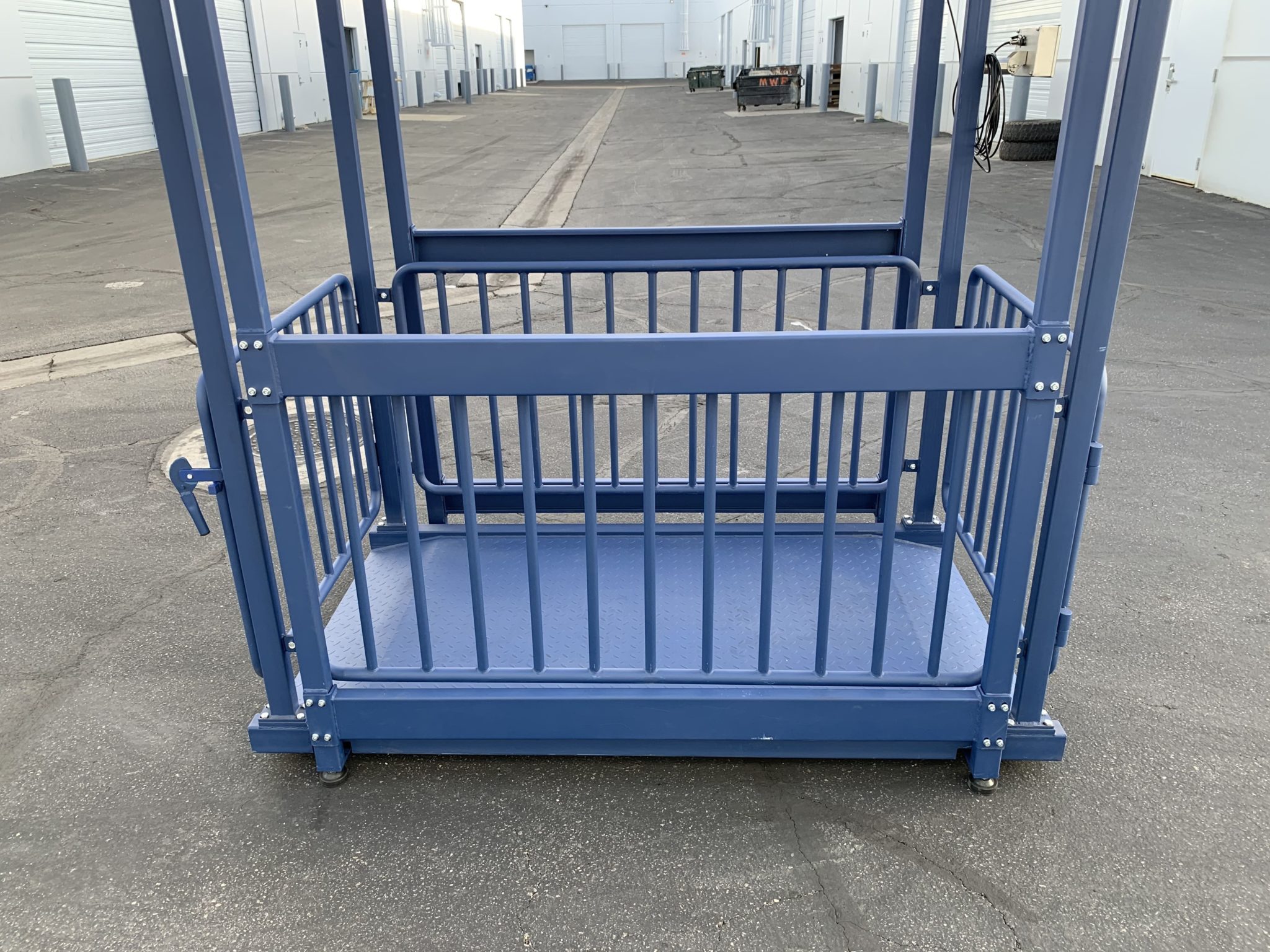 US-BC8040 "Big Blue" Cattle Scale - Prime USA Scales