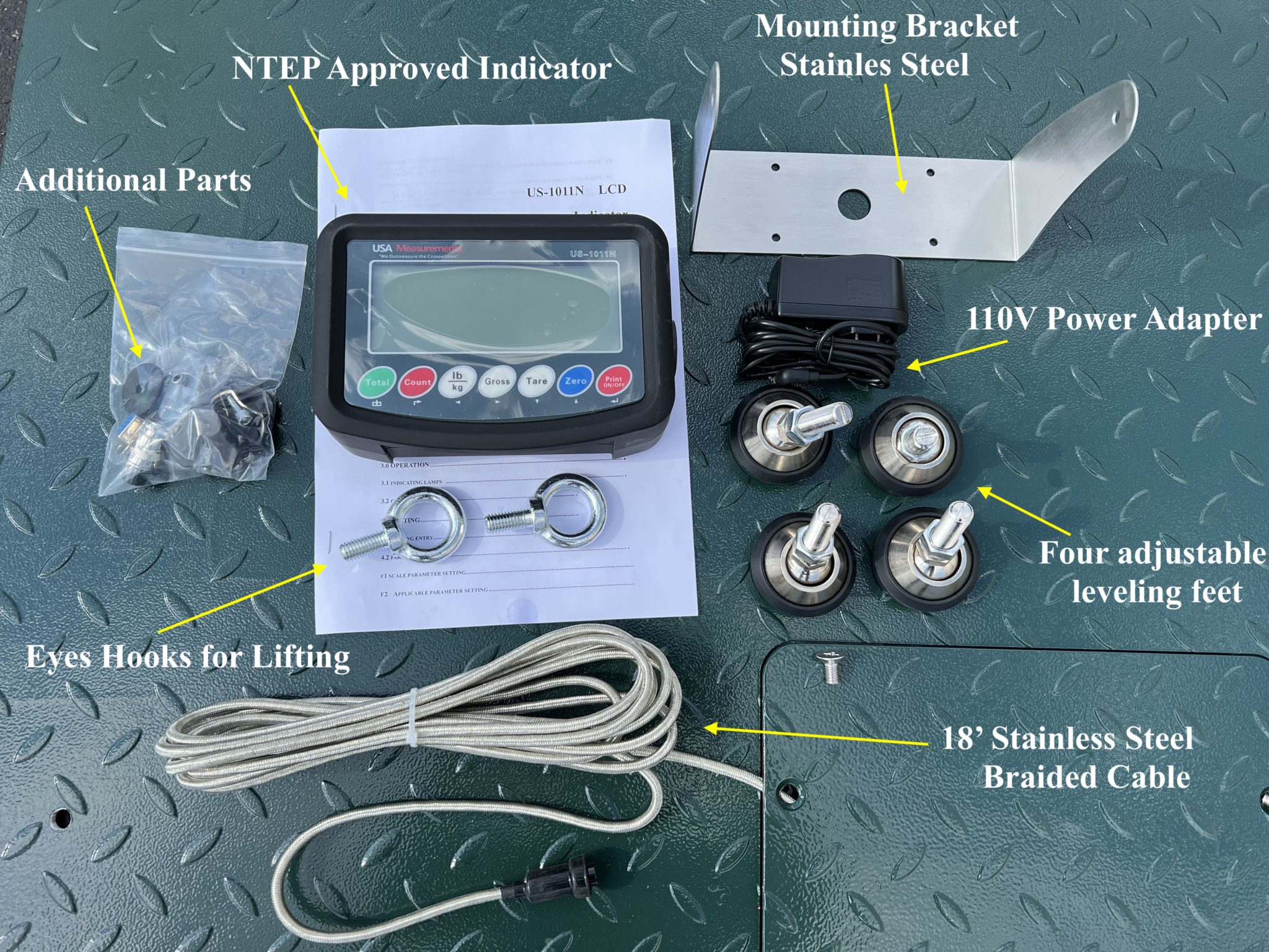 Thunderbolt Floor Scale (Legal for trade) - Prime USA Scales