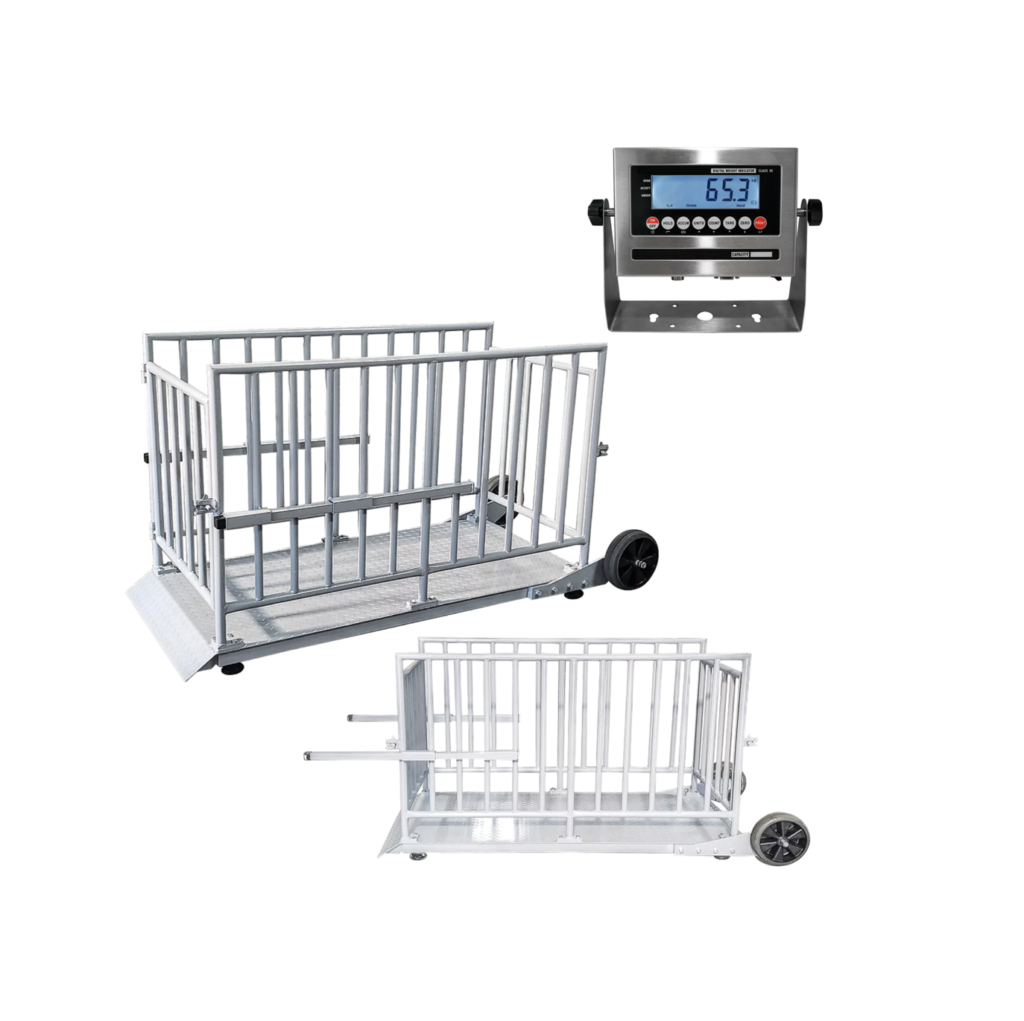 OP-930P Livestock Scale with Cage (Portable) - Prime USA Scales