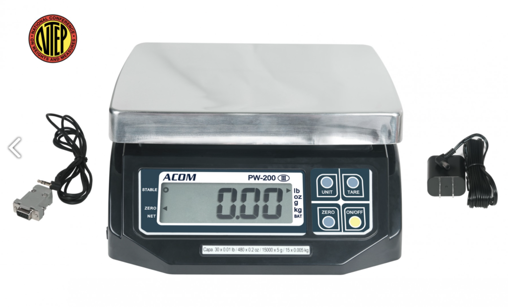 PW-200RS Scale for POS & ECR Systems NTEP - Prime USA Scales
