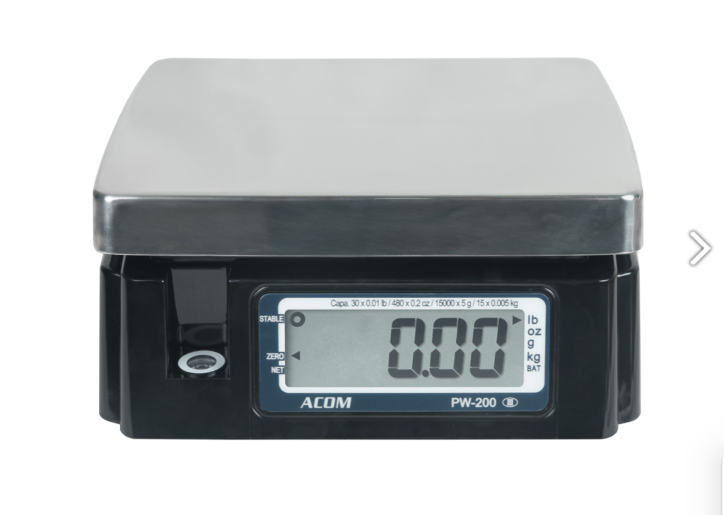 PW-200RS Scale for POS & ECR Systems NTEP - Prime USA Scales
