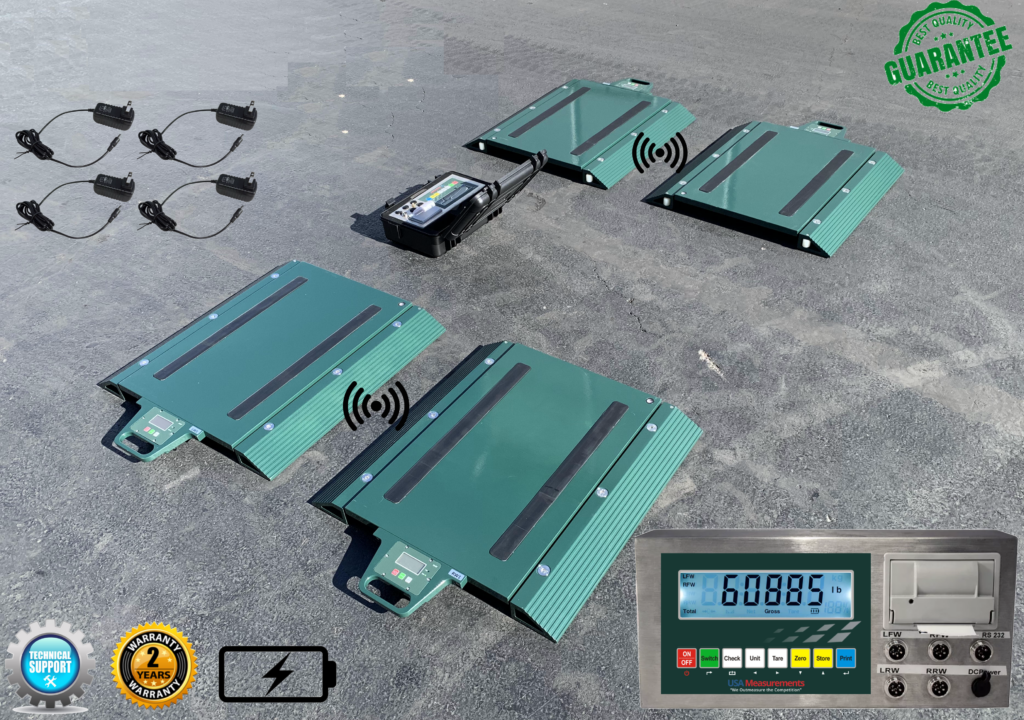 US-M2416W "iWheel" Wheel Weigher Wireless - Prime USA Scales