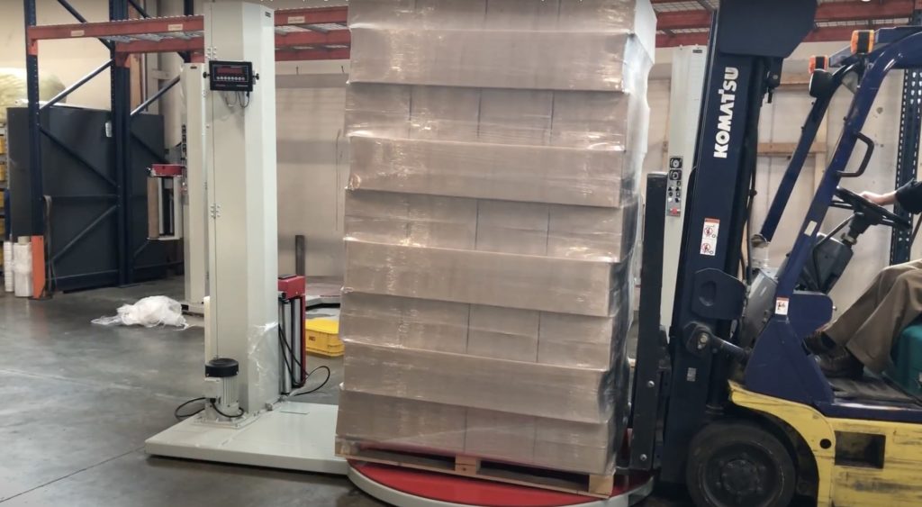 PS-3030SW Pallet Wrapper with Scale - Prime USA Scales