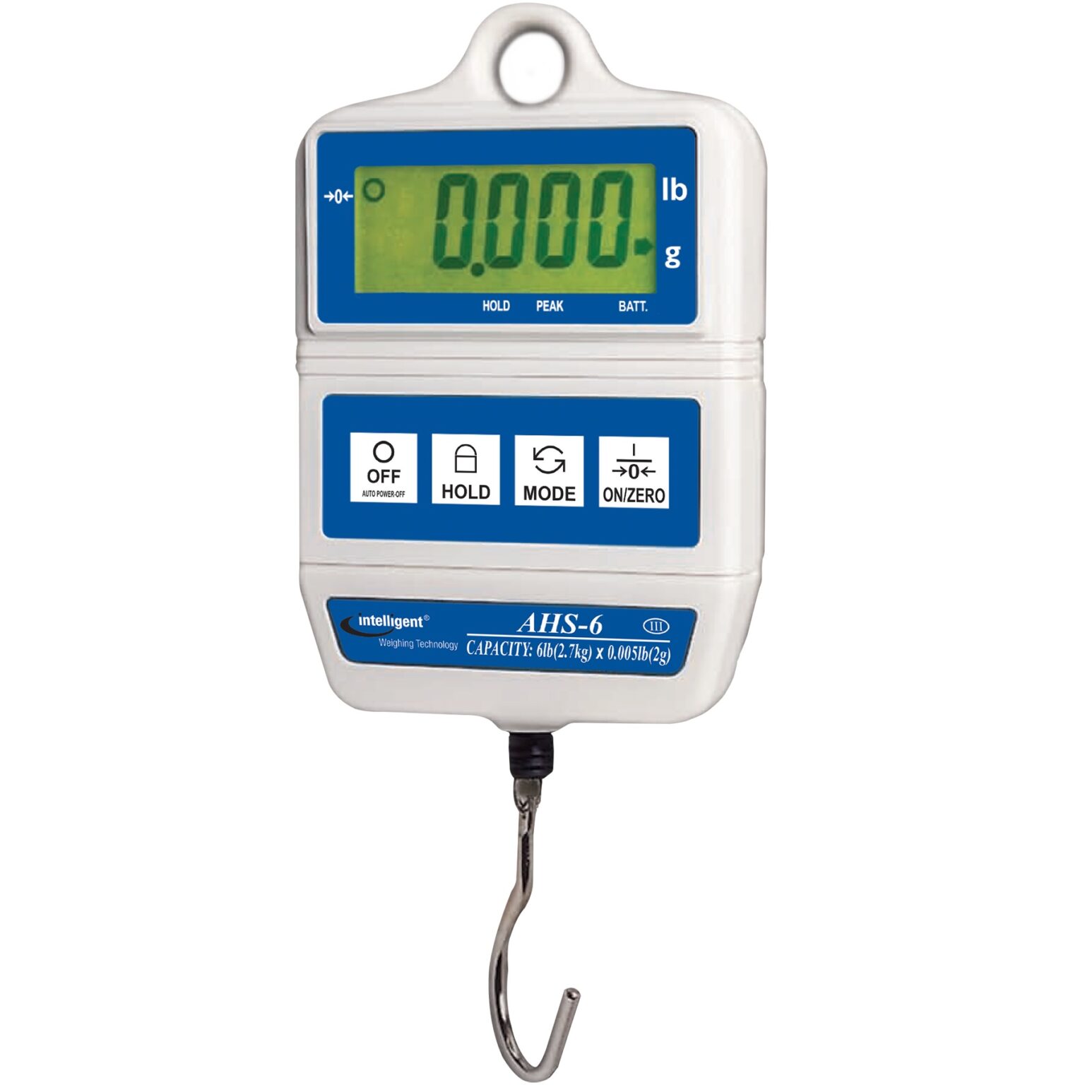 AHS-6, AHS-15, AHS-30 & AHS-60 Digital Hanging Scale NTEP - Prime USA ...