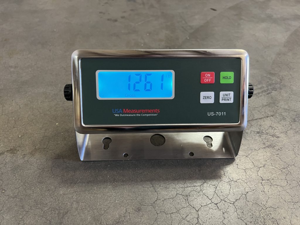 US-LD3131P "Little Drummer" Portable Drum Scale - Prime USA Scales