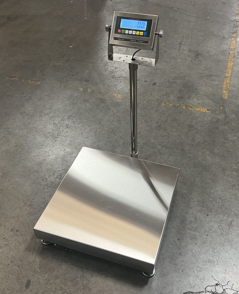 US-BT "BenchTek" Stainless Steel Floor Scale NTEP Approved - Prime USA ...