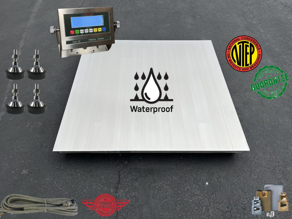 Mr Reliable Stainless Steel Floor Scale - Prime USA Scales
