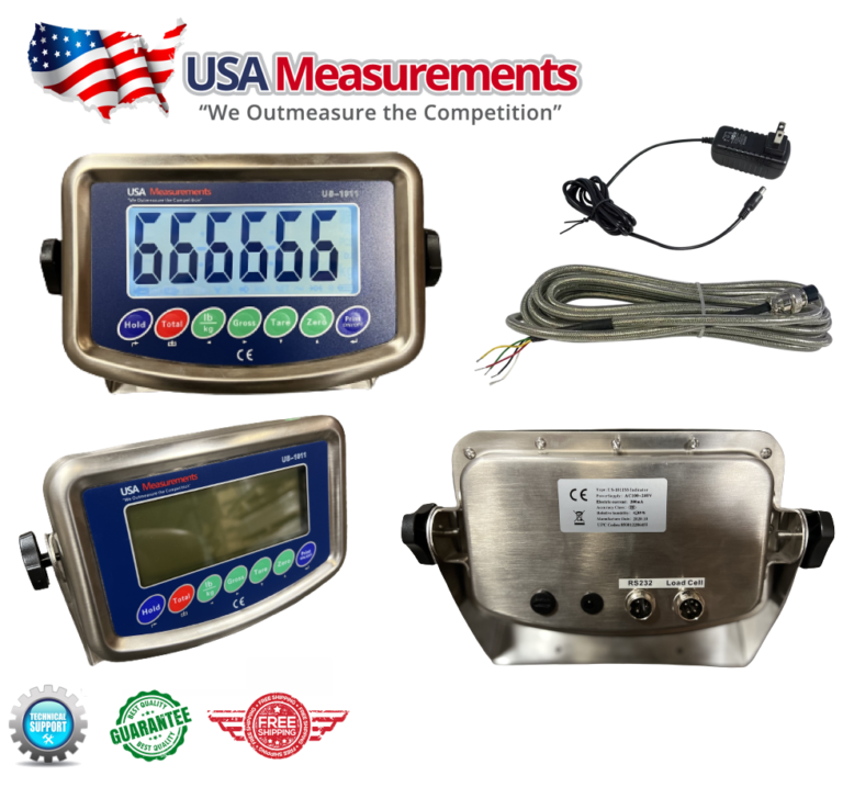 US-1011SS Digital Indicator LCD Display (Stainless Steel) - Prime USA ...