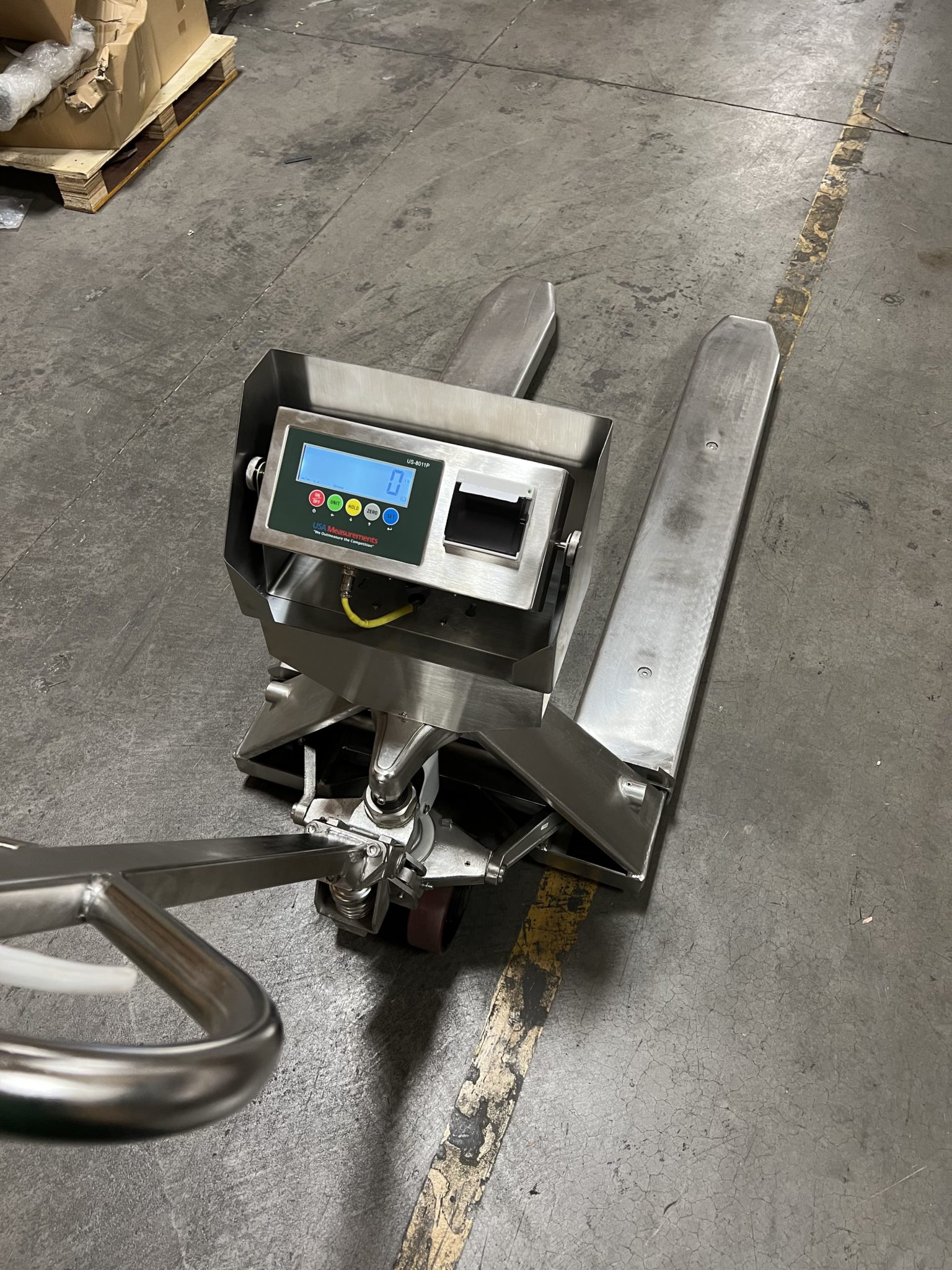 US-EJ4827SS Stainless Steel "Easy Jack" Pallet Jack Scale - Prime USA ...