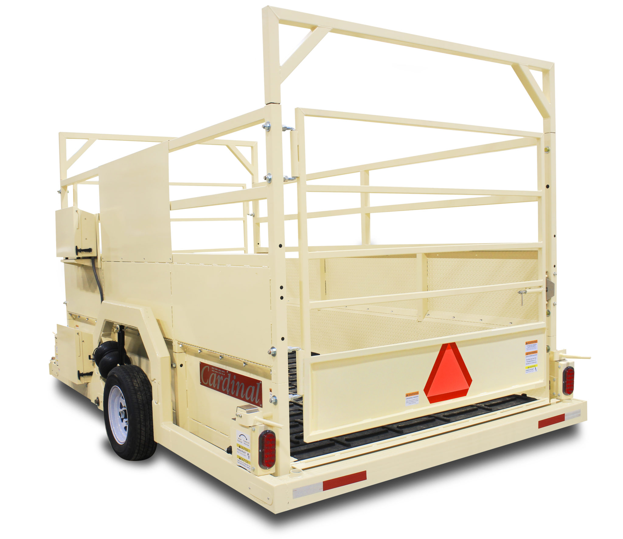 LSM1513-MWC225P Wrangler Cattle Trailer Scale (Single Axle) - Prime USA ...