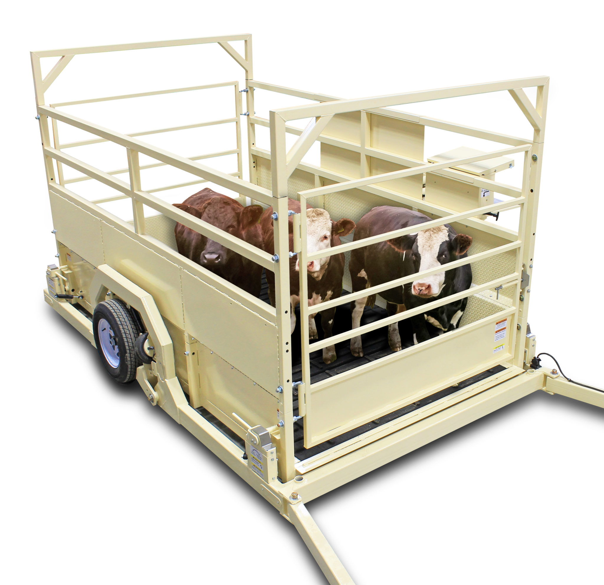 LSM1513-MWC225P Wrangler Cattle Trailer Scale (Single Axle) - Prime USA ...