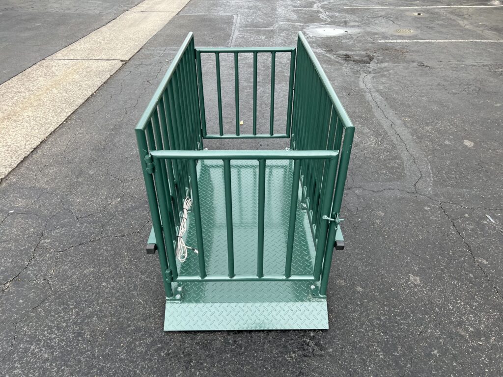 US-LS6030C Livestock Scale with Cage (Portable) - Prime USA Scales