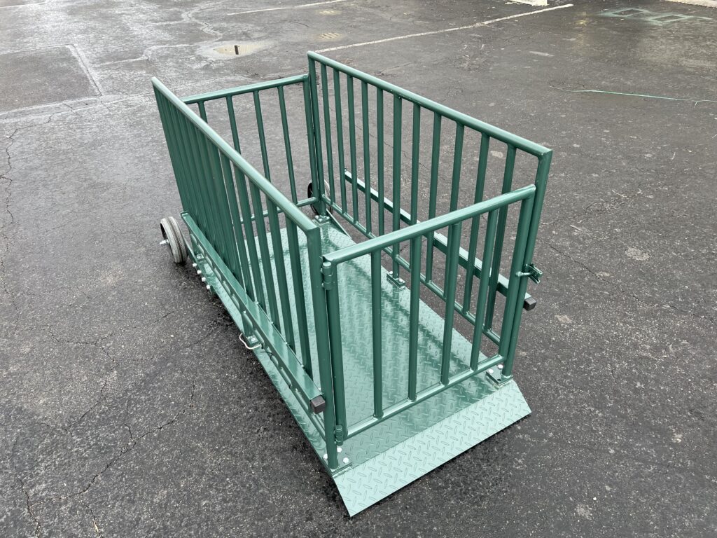 US-LS6030C Livestock Scale with Cage (Portable) - Prime USA Scales