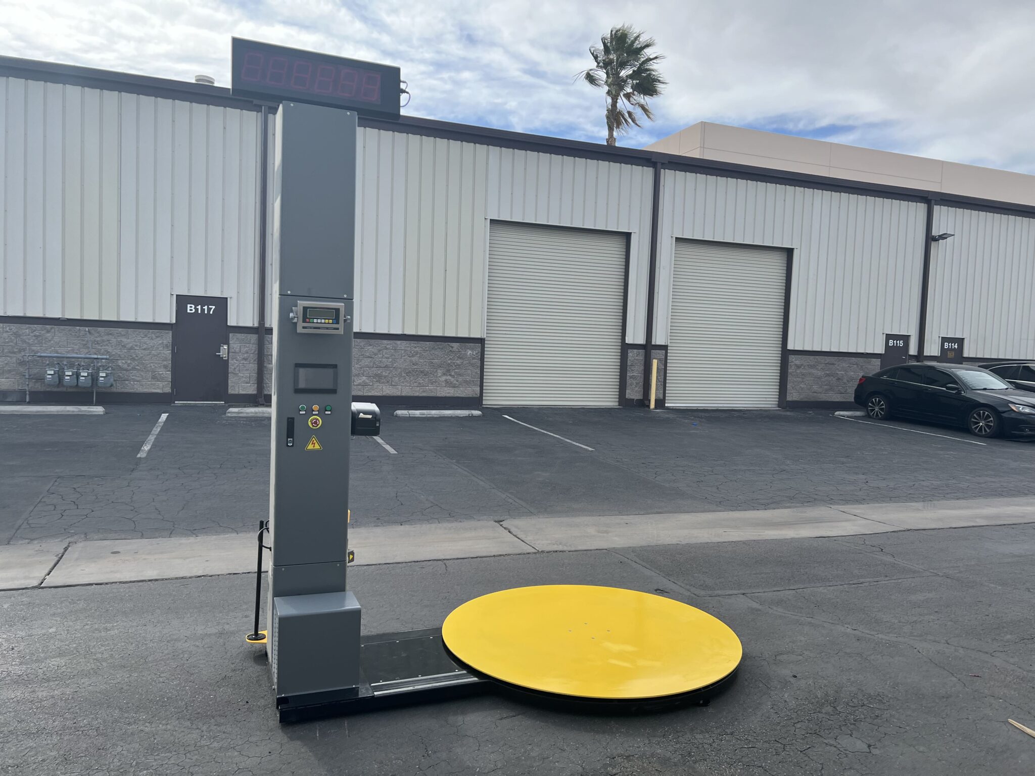 US-HMI5000PW "Hurricane" Pallet Wrapper with Scale - Prime USA Scales