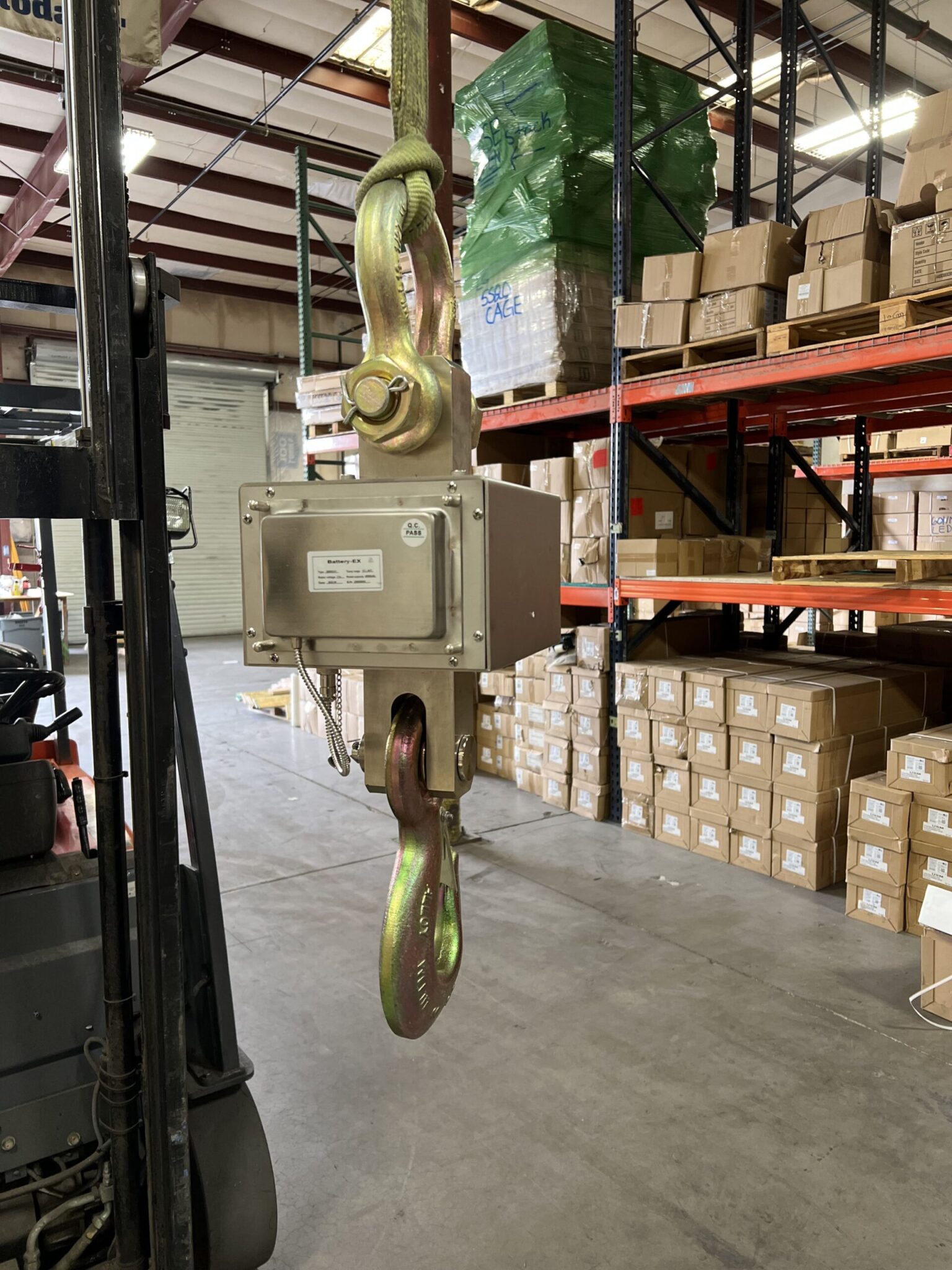 US-LC10K-EX 10,000 lb Crane Scale (Intrinsically Safe) - Prime USA Scales