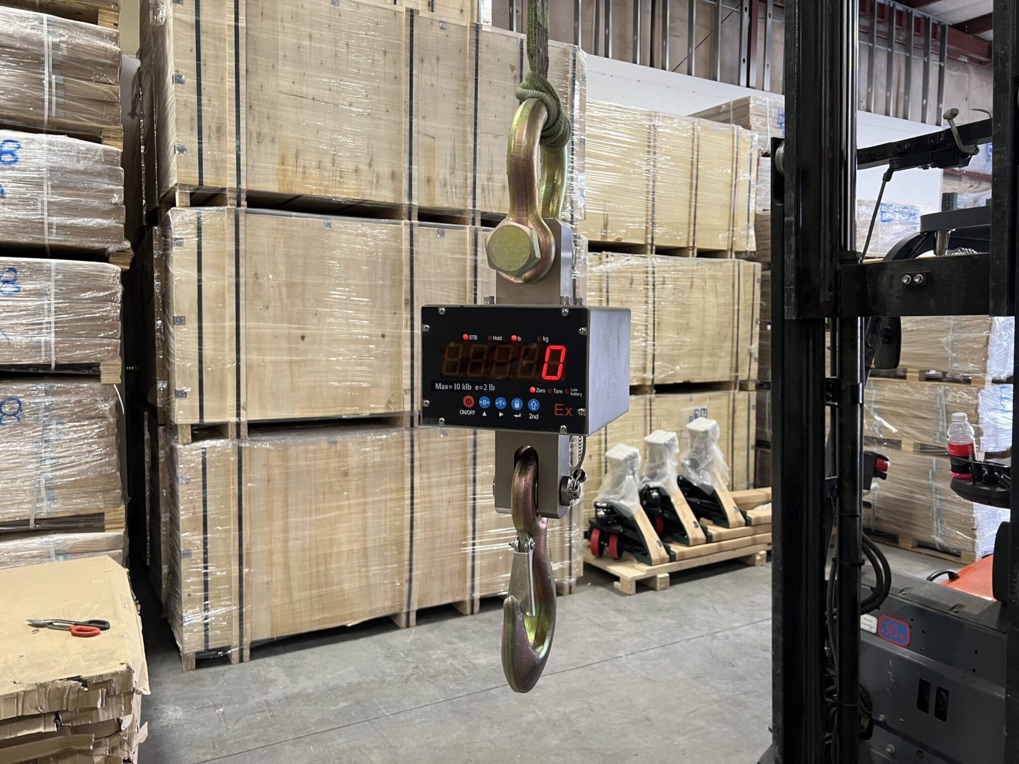 US-LC10K-EX 10,000 lb Crane Scale (Intrinsically Safe) - Prime USA Scales
