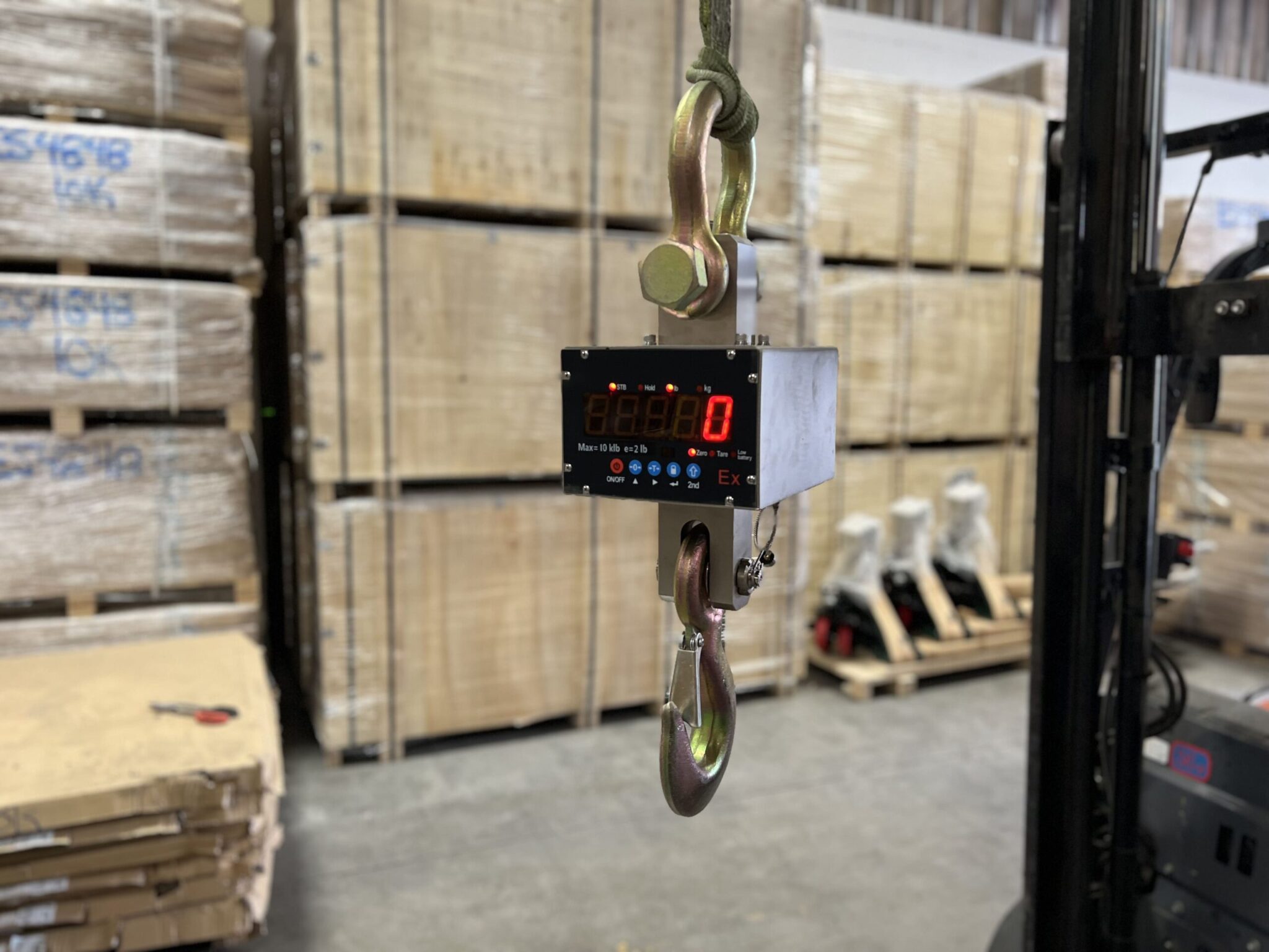 US-LC10K-EX 10,000 lb Crane Scale (Intrinsically Safe) - Prime USA Scales