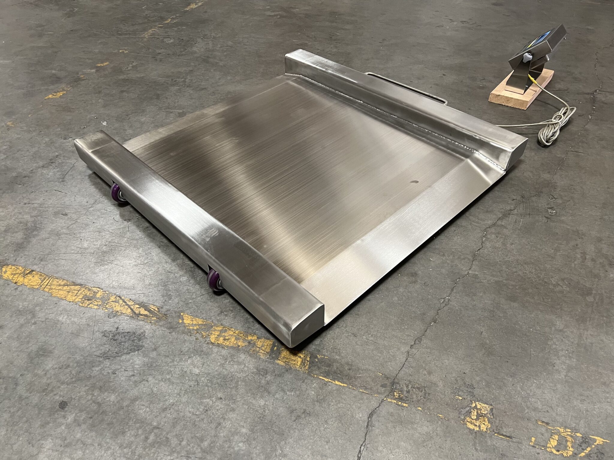 US-LD2828SS-P 2,000 lb Stainless Steel Drum Scale - Prime USA Scales