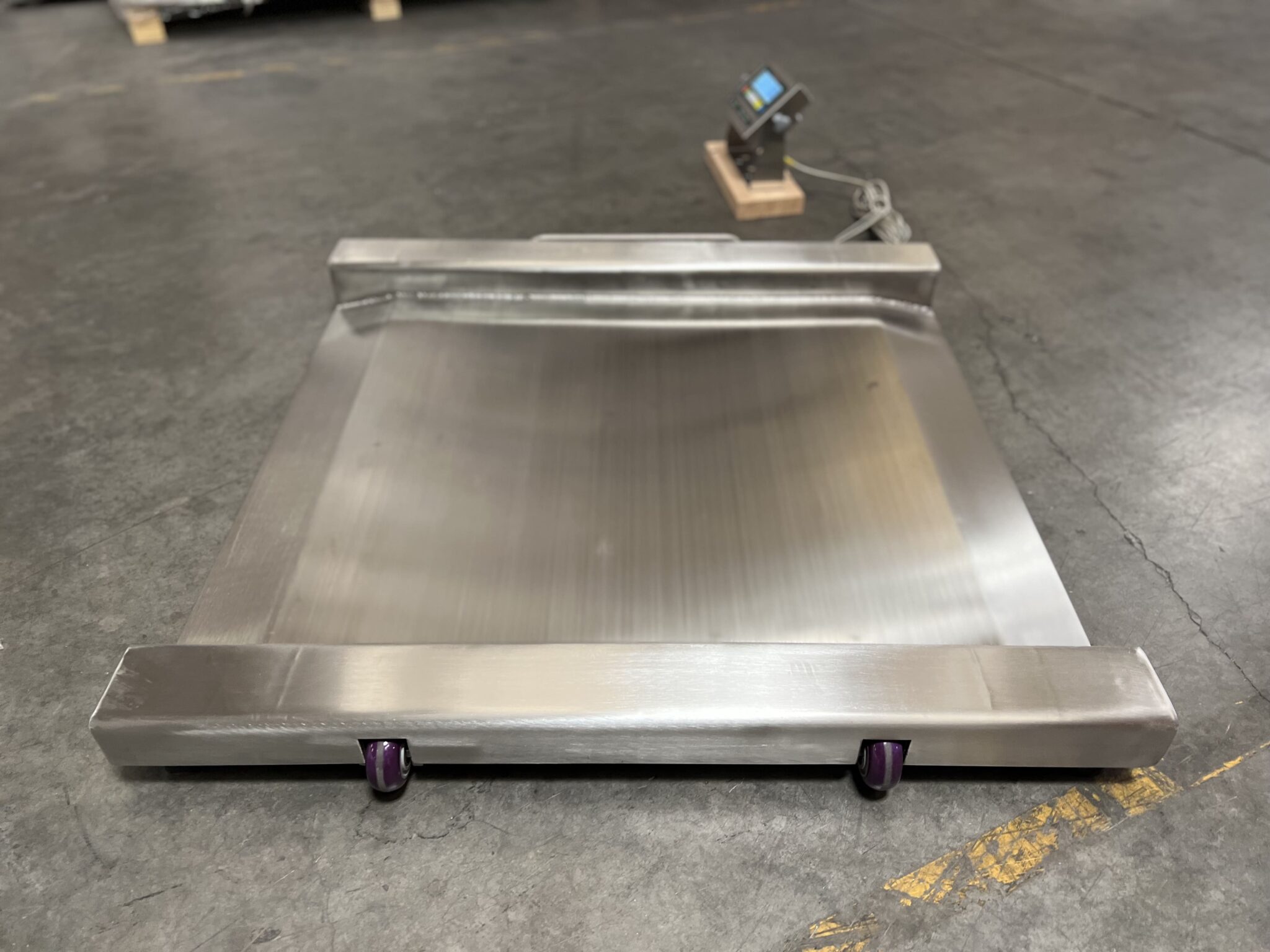 US-LD2828SS-P 1,000 lb Stainless Steel Drum Scale - Prime USA Scales