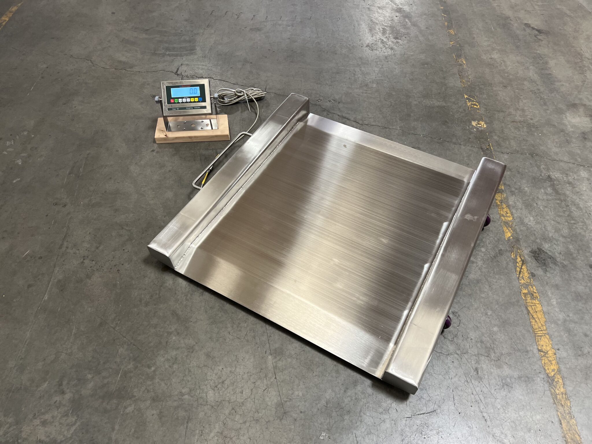 US-LD3131SS-P 2,000 lb Stainless Steel Drum Scale - Prime USA Scales