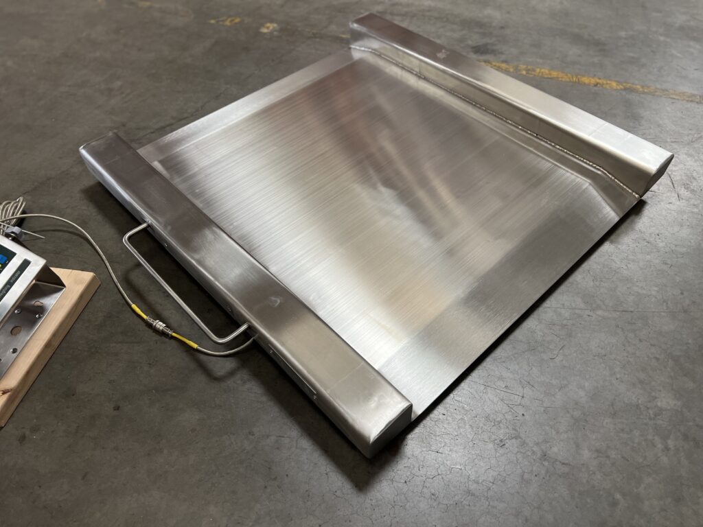 US-LD3131SS-P 2,000 lb Stainless Steel Drum Scale - Prime USA Scales