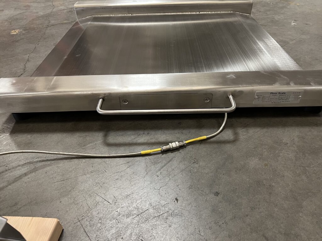 US-LD3131SS-P 2,000 lb Stainless Steel Drum Scale - Prime USA Scales