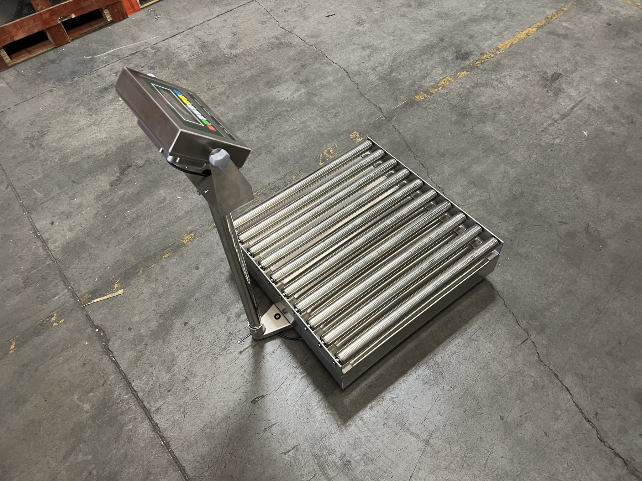 US-BT2424SS-RT Roller Top Bench Scale (Legal for trade) - Prime USA Scales