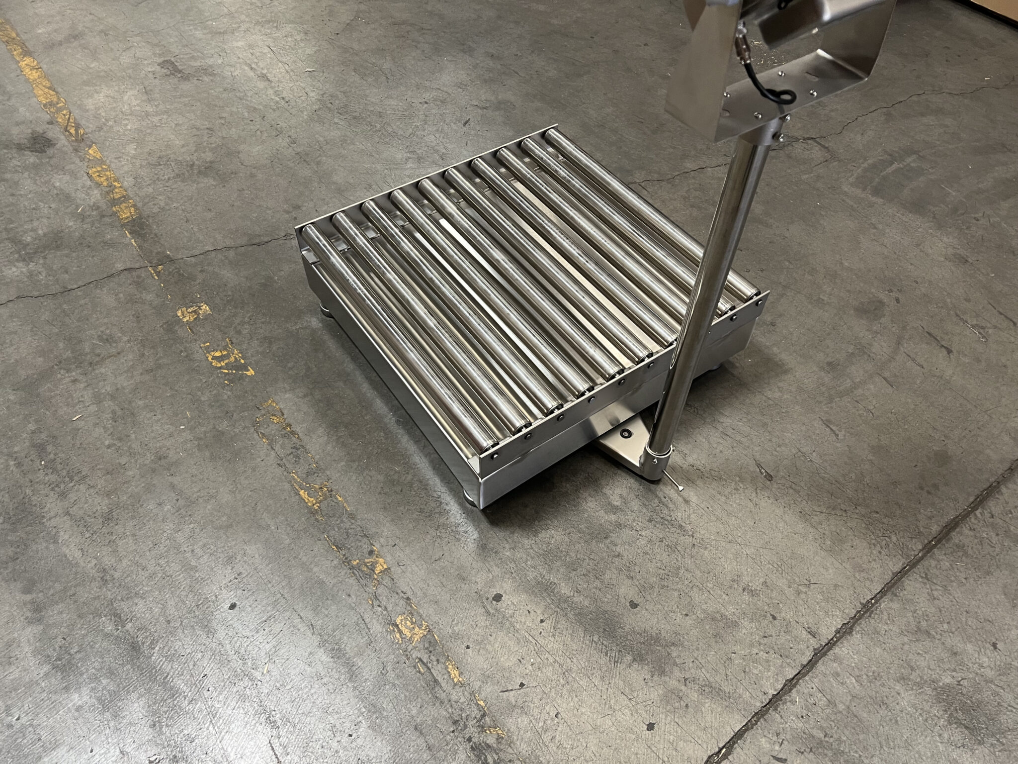 US-BT2424SS-RT Roller Top Bench Scale (Legal for trade) - Prime USA Scales