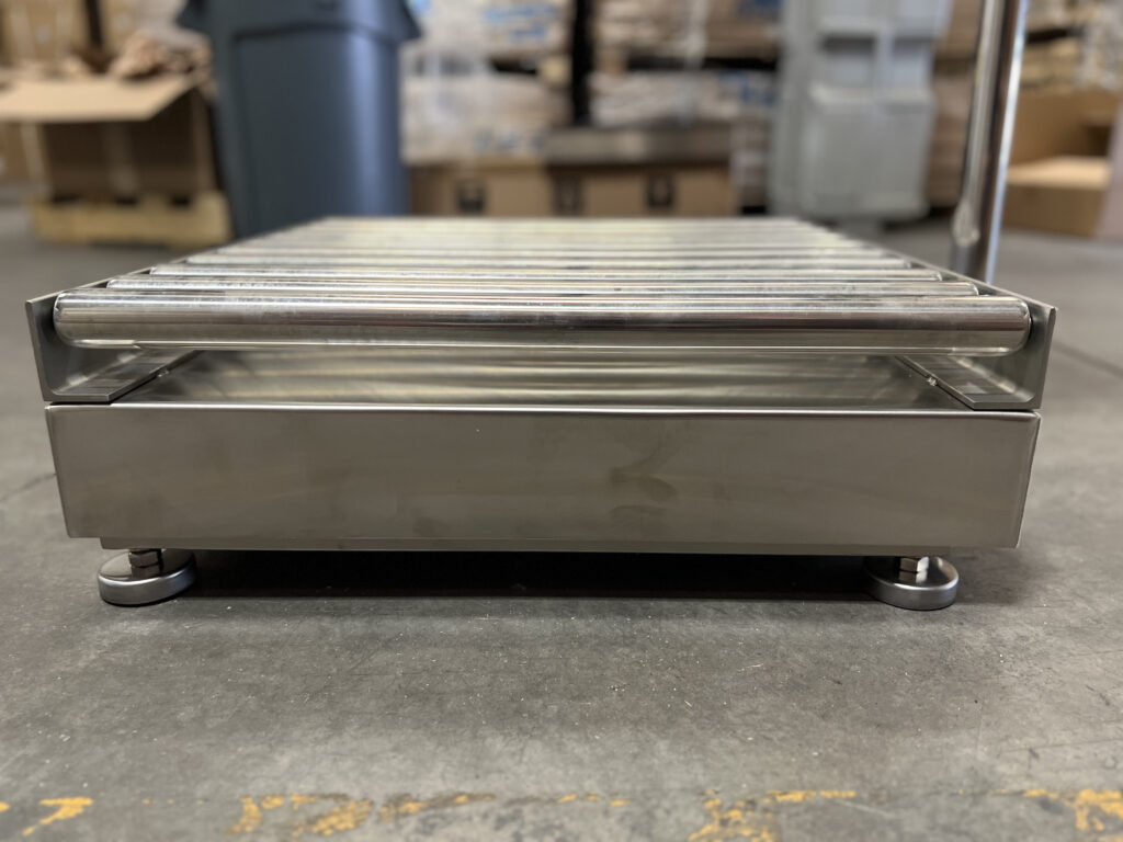 US-BT2424SS-RT Roller Top Bench Scale (Legal for trade) - Prime USA Scales