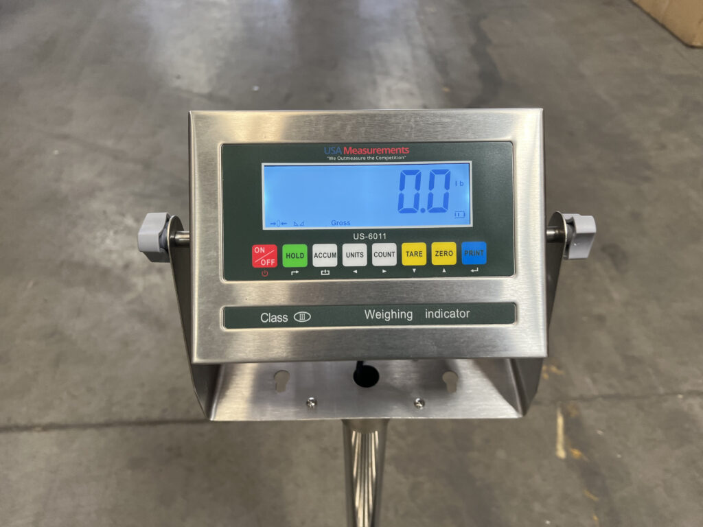 US-BT2424SS-RT Roller Top Bench Scale (Legal for trade) - Prime USA Scales