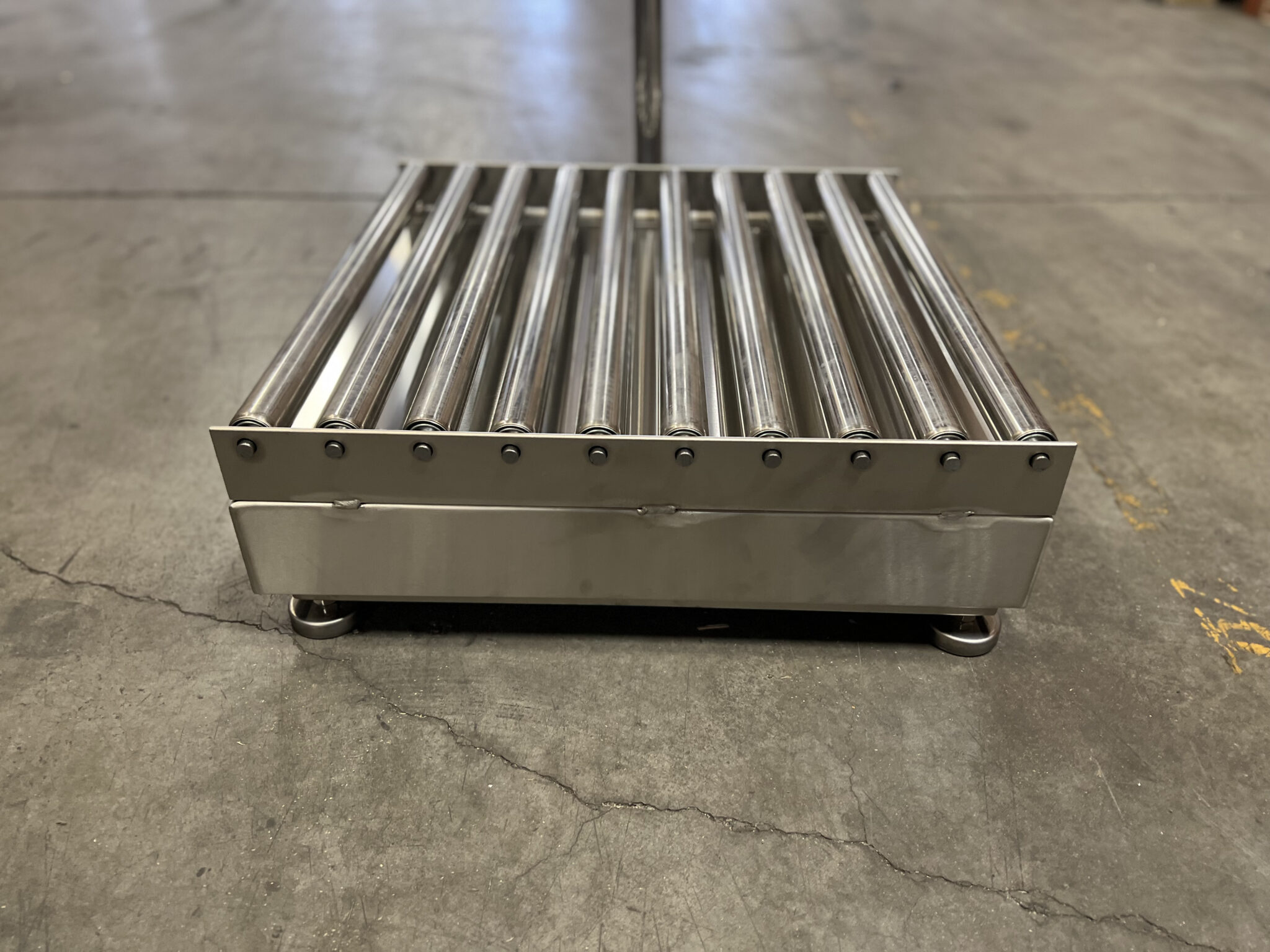 US-BT2424SS-RT Roller Top Bench Scale (Legal for trade) - Prime USA Scales