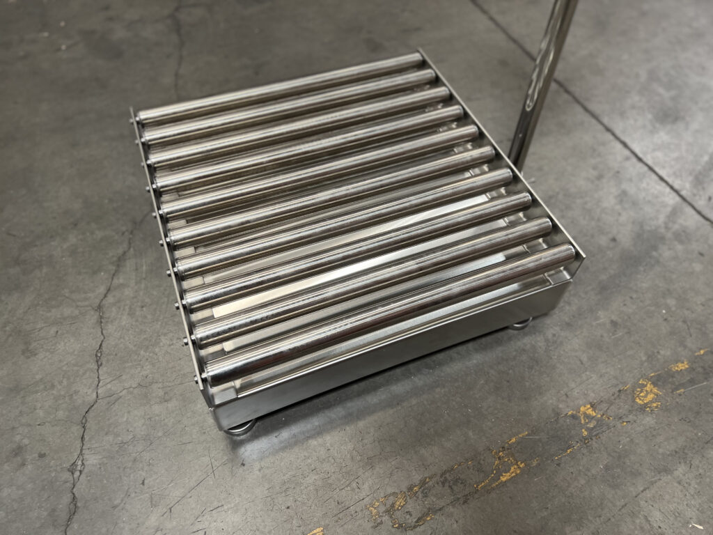 US-BT2424SS-RT Roller Top Bench Scale (Legal for trade) - Prime USA Scales