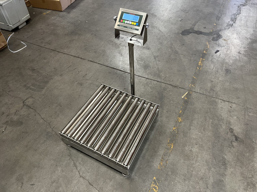 US-BT2424SS-RT Roller Top Bench Scale (Legal for trade) - Prime USA Scales